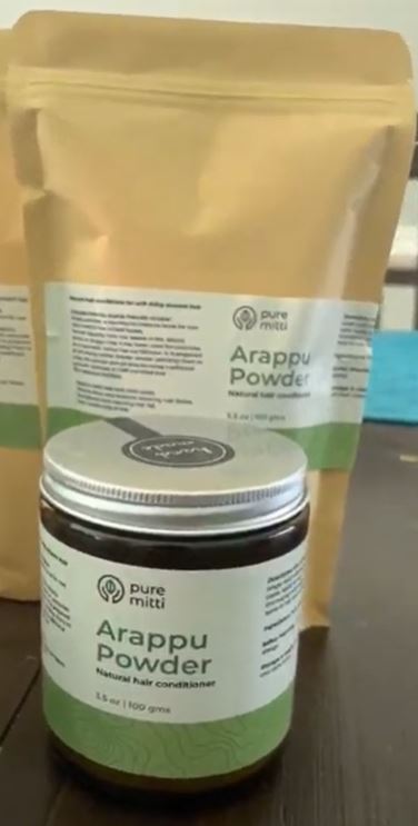 Arappu Organic Powder Refill 500g Pack – Pure Mitti